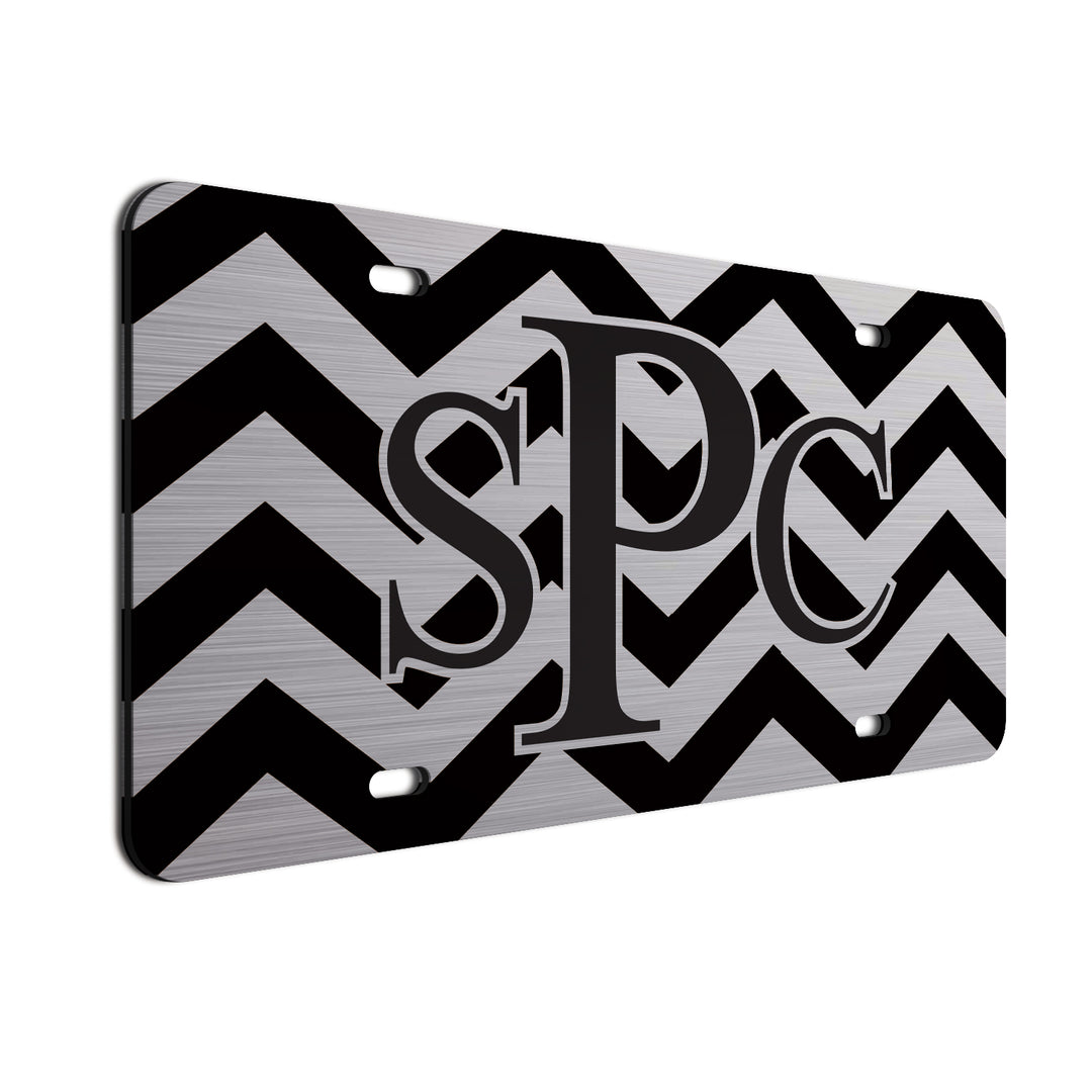 Monogram license plate store