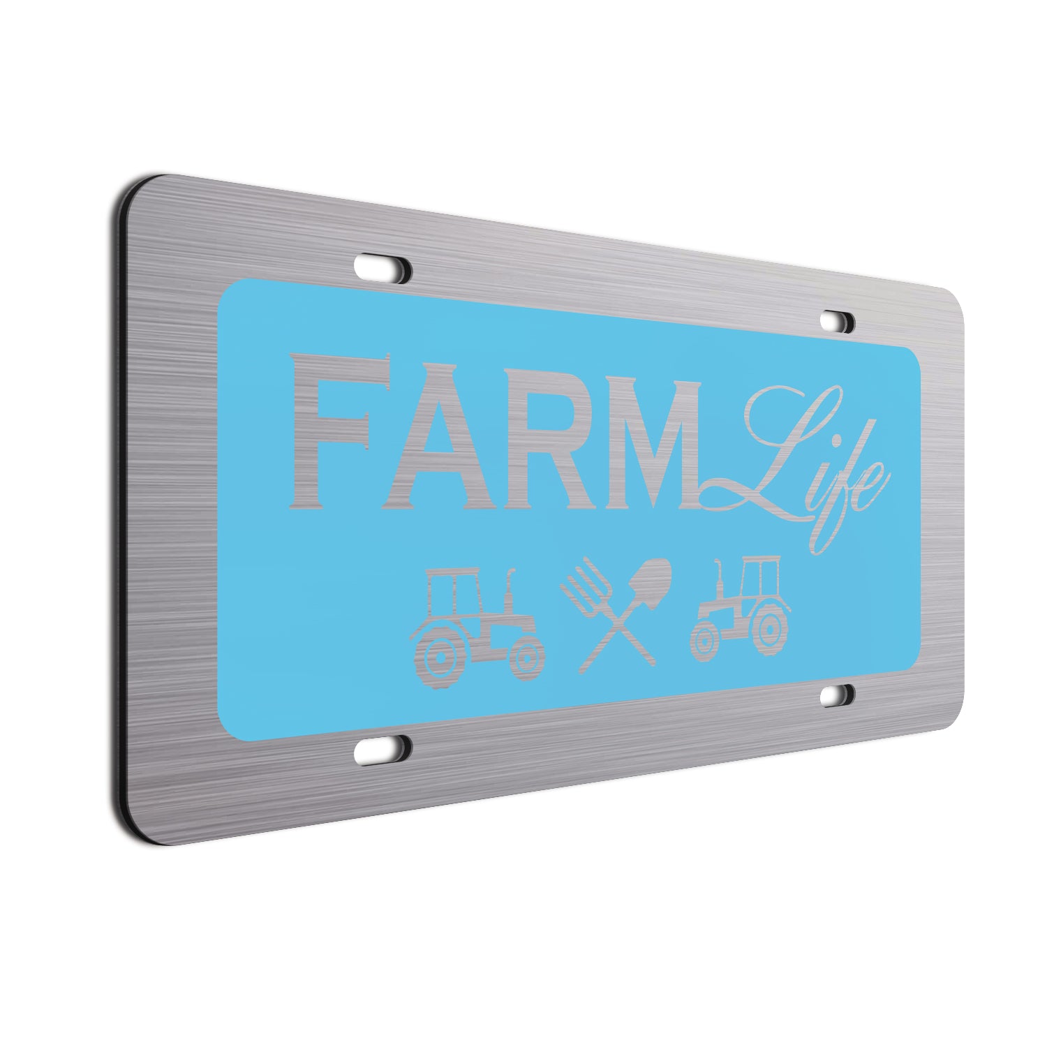 Farm Life License Plate Farm Vanity Plates - Jass Graphix