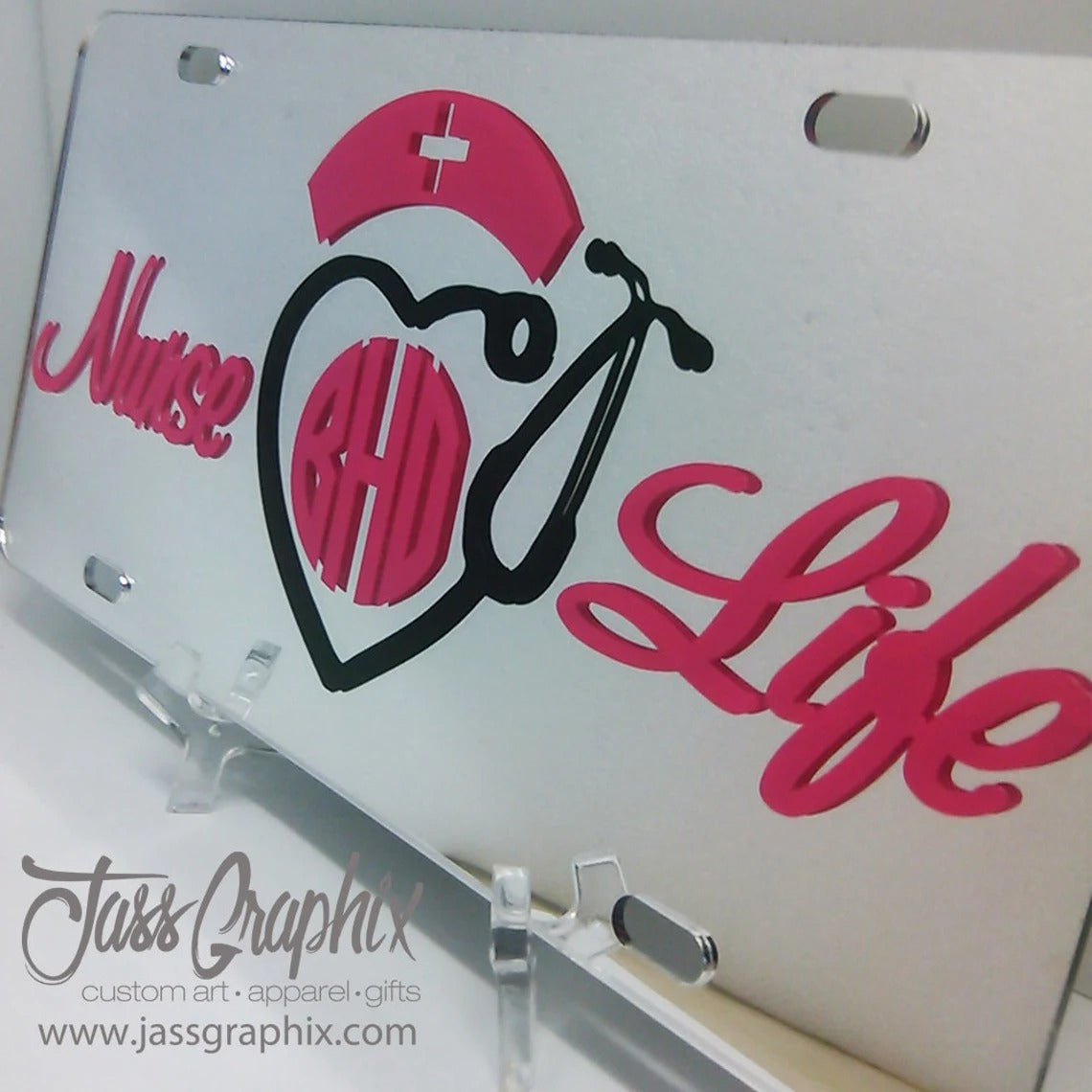 Nursing License Plate for Nurses. Nurse Life! Cute and trendy license ...